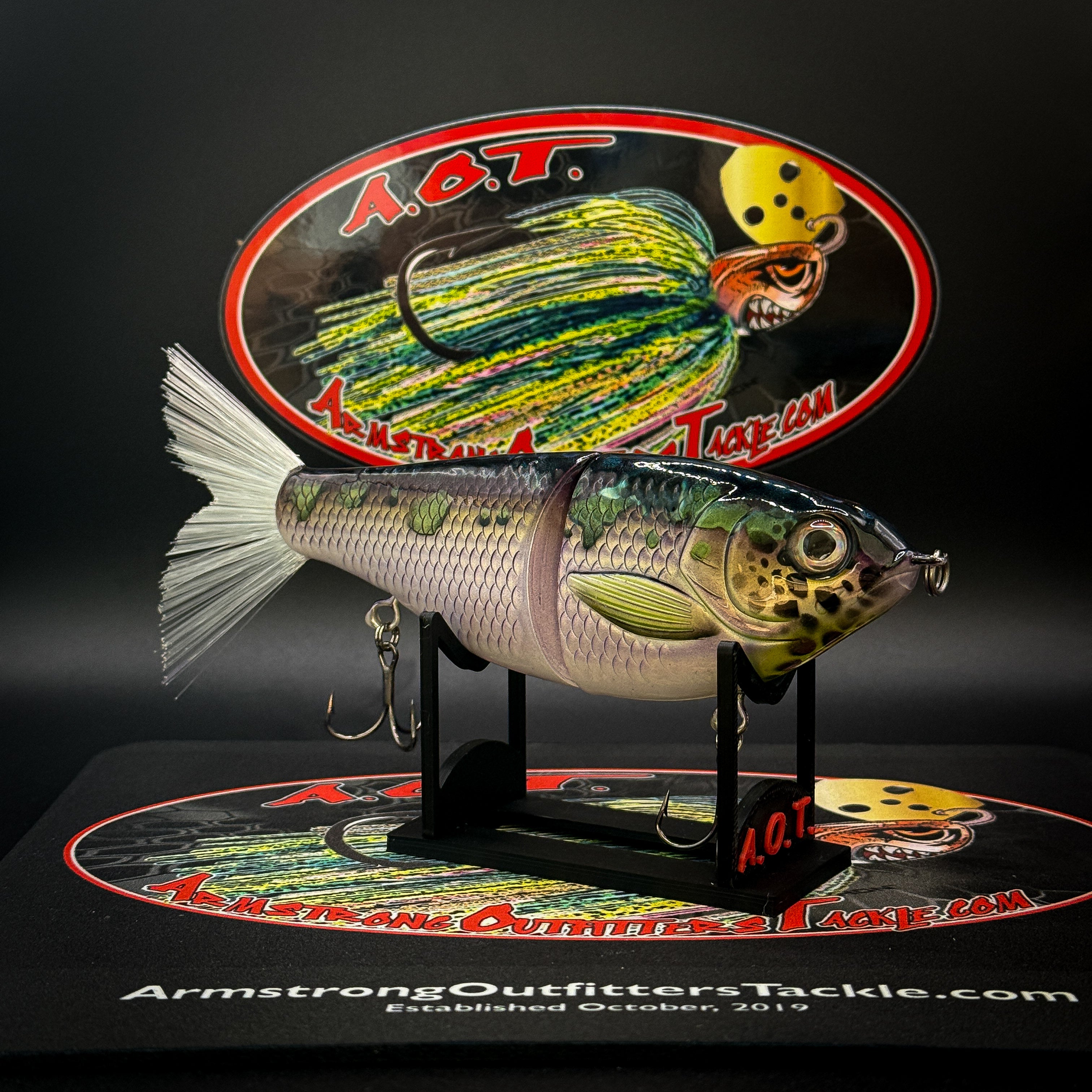 7in Spotted Shad – Armstrong Outfitters Tackle