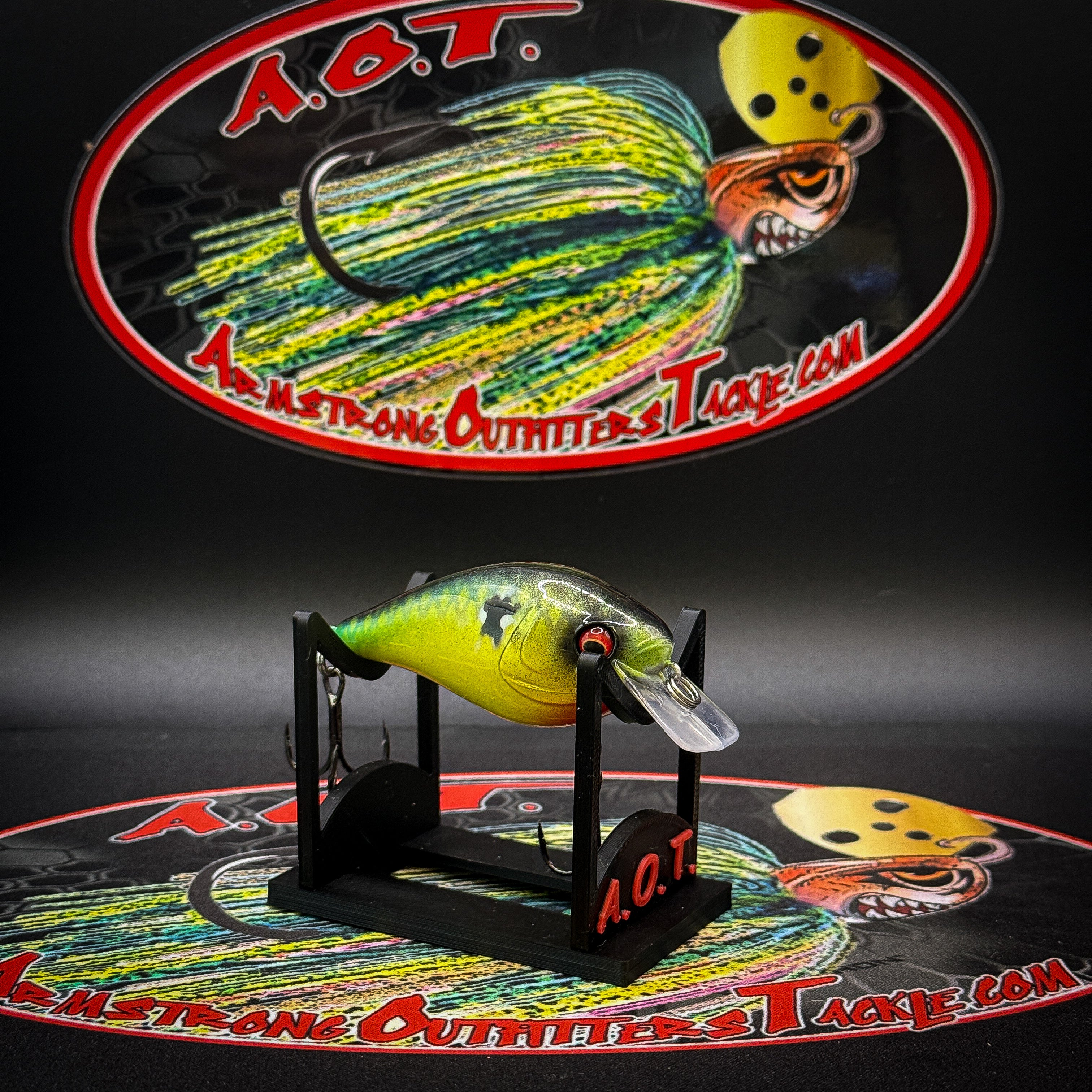 Chartreuse Texas Shad 1.5 – Armstrong Outfitters Tackle